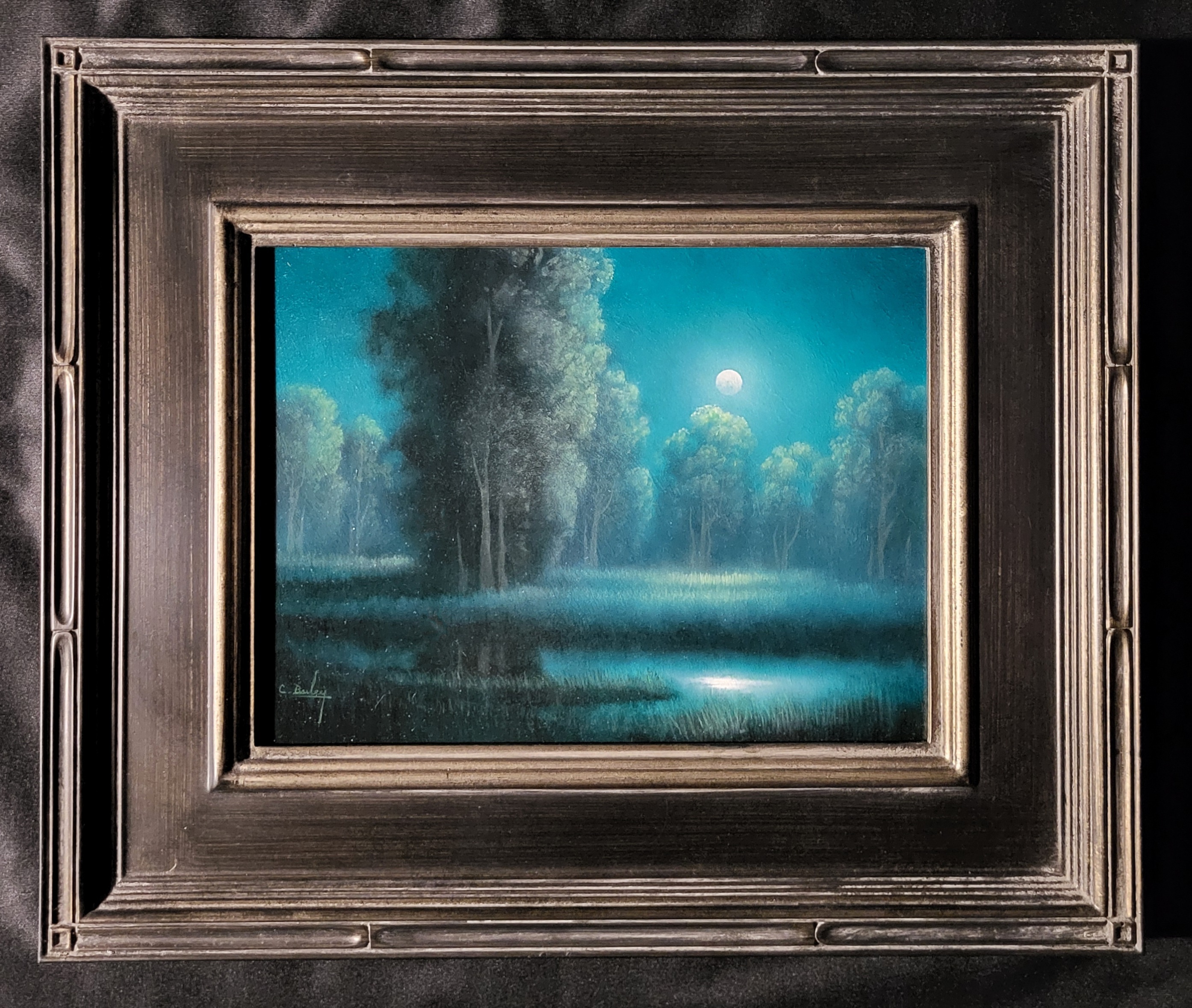 Around Midnight 9x12 $1050 by CLIFFORD T. BAILEY at the Hunter-Wolff ...